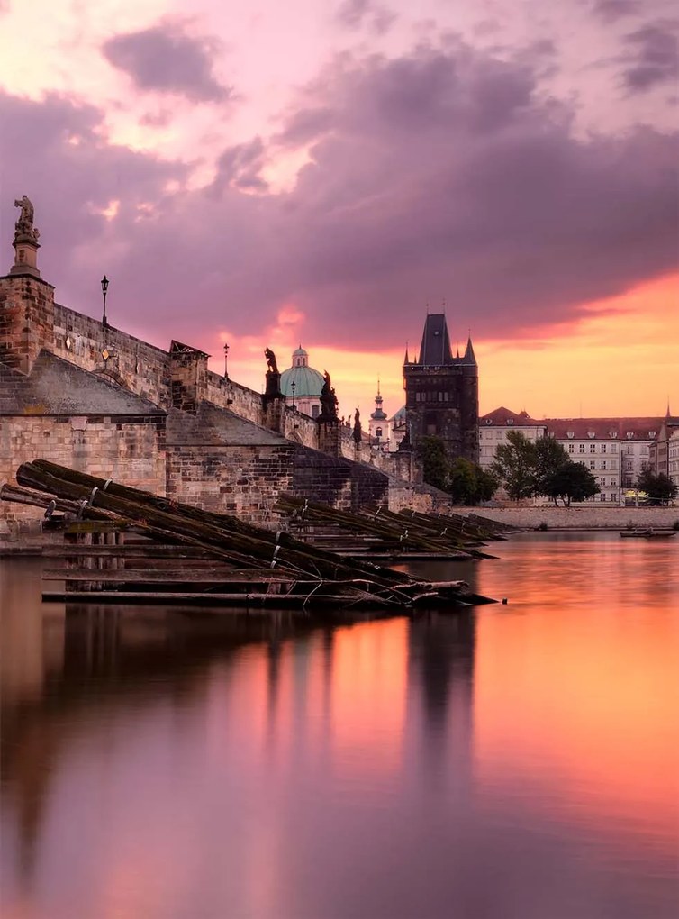 Jednodílný obraz Karlův most Velikost (šířka x výška): 120x80 cm