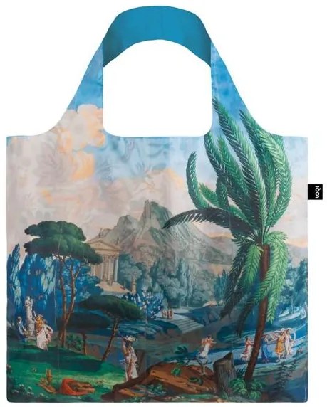 Skládací nákupní taška LOQI MAD Landscape of Telemaque in Calypso Island