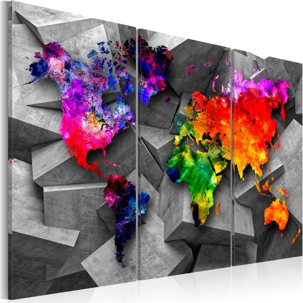 Obraz - barevný svět (90x60 cm) - Murando DeLuxe