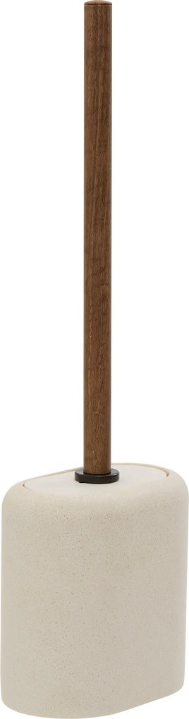 WC štětka ARGILEO volně stojící, 12 x 7,6 x 39 cm - béžový