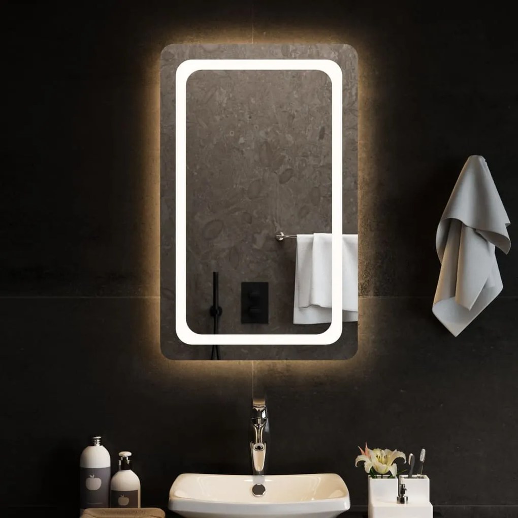 Koupelnové zrcadlo s LED osvětlením 50x80 cm 3154095