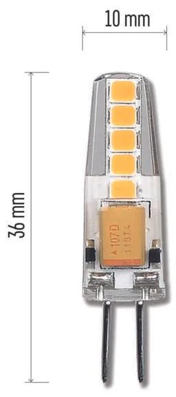 Emos lighting LED žárovka Classic JC 1,9W 12V G4 neutrální bílá
