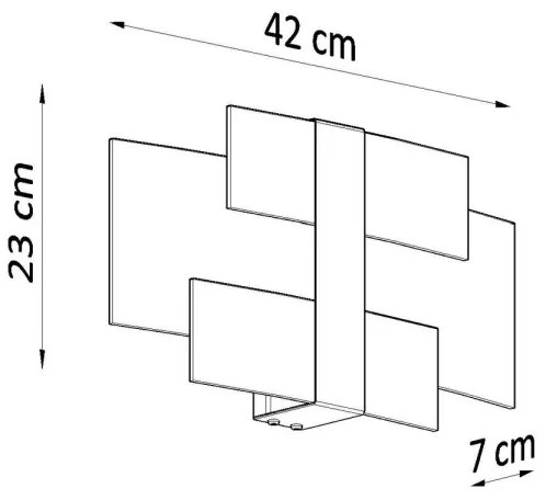 Sollux SL.0350 - Nástěnné svítidlo CELIA 2xG9/40W/230V chrom/bílá