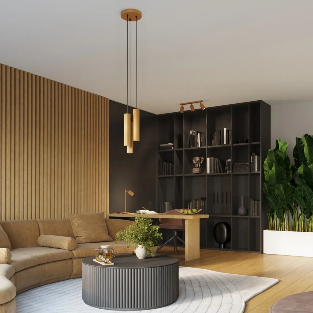 Sollux Lighting Nástěnné svítidlo KARBON 10 zlaté