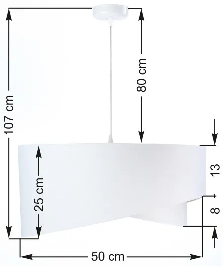 Lustr na lanku GALAXY 1xE27/60W/230V