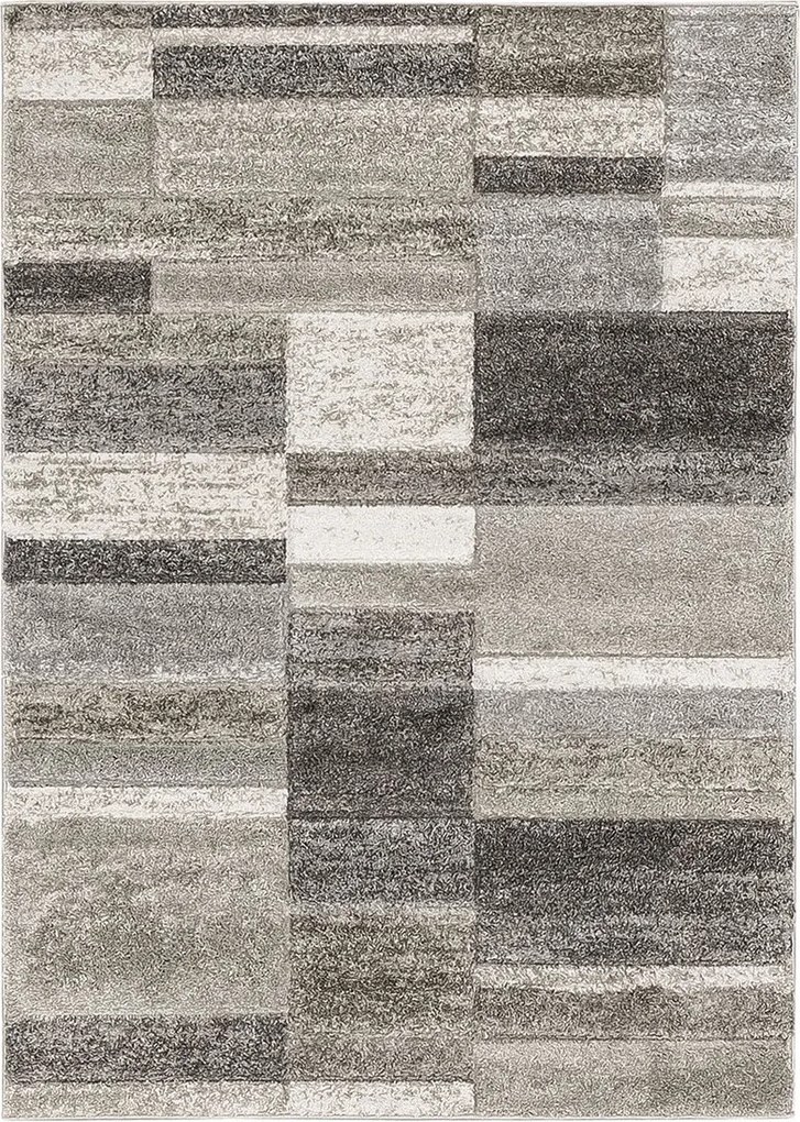 Oriental Weavers, Kusový koberec Castro Carved 5507/NQ2J, 200x280, šedá, kancelář