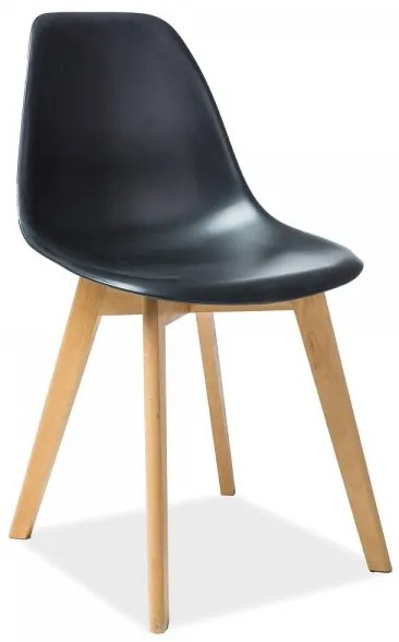 Jídelní židle Moris / černá