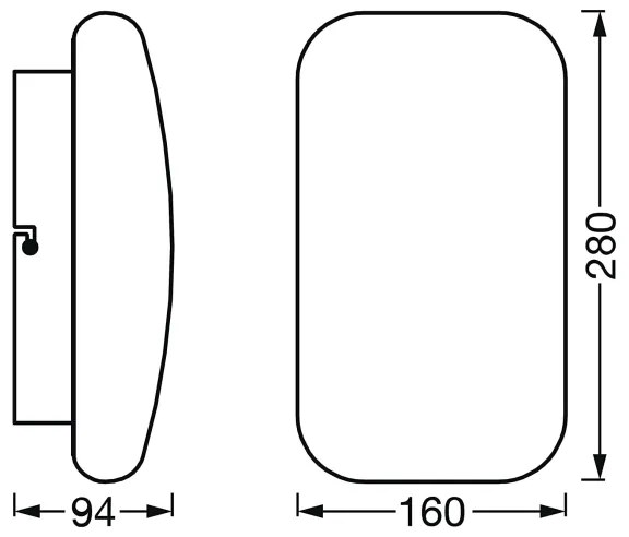 Ledvance-LED Stmívatelné koupelnové svítidlo SMART+ AQUA LED/12W/230V IP44 Wi-Fi