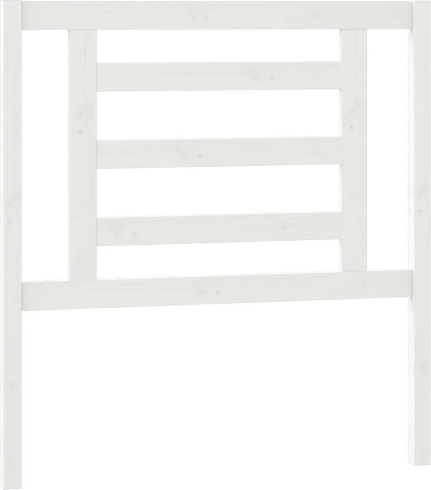 Výsuvná postel bílá 2x (90 x 200) cm masivní borovice 3108603