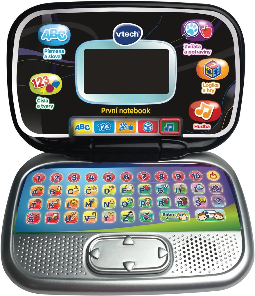 Dětský notebook vtech první notebook - černý cz