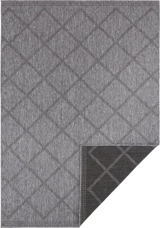 Bougari - Hanse Home koberce Kusový koberec Twin Supreme 103757 Black/Anthracite Rozměr: 200x290