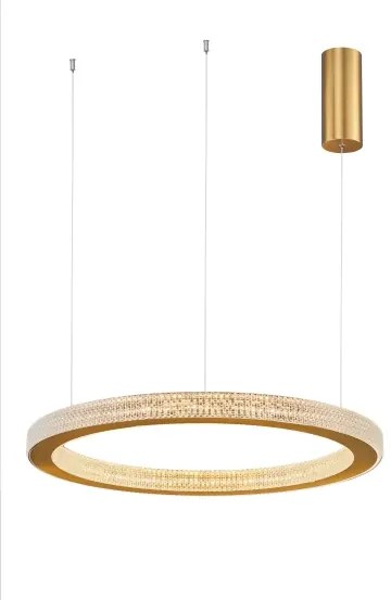 LED lustr Fiore 60 zlaté