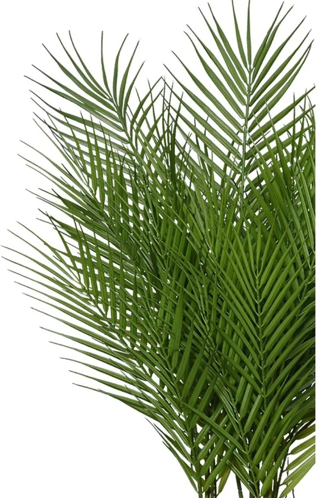 Umělá palma v květináči AREKA, plast, výška 90 cm, zelená
