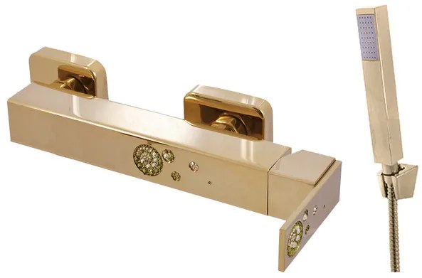 Slezák - RAV Vodovodní baterie sprchová ROYAL1080.5 Barva: Zlatá, Rozteč připojení (mm): 150