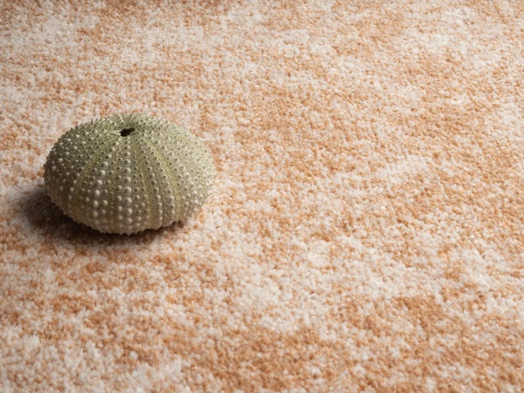 Condor Carpets, Metrážový koberec Serena 6632, na míru, šíře 5m, oranžová, filc, ložnice