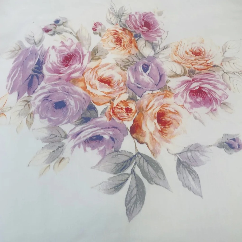 Povlečení bavlněný satén Isabella 200x140cm+90x70cm TiaHome