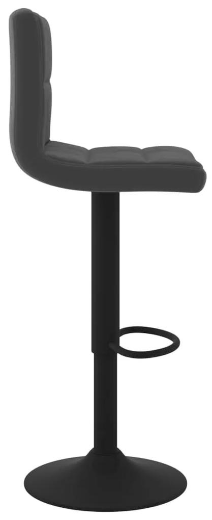 Barové židle 2 ks černé samet - Default Title