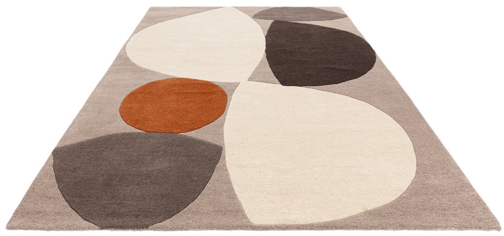 Tribeca Design Kusový koberec Jigsaw Mid Century Gray Rozměry: 160x230 cm