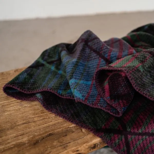 Ibena Jacquard Navan deka modrá