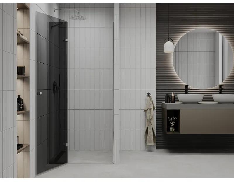 Mexen Roma otočné sprchové dveře 120 cm, Grafitově černá, Chromovaná - 854-120-000-01-40