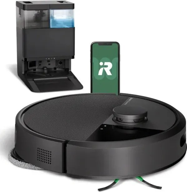 iRobot Roomba Plus 405 Combo + AutoWash dock - black - Robotický vysavač s mopem