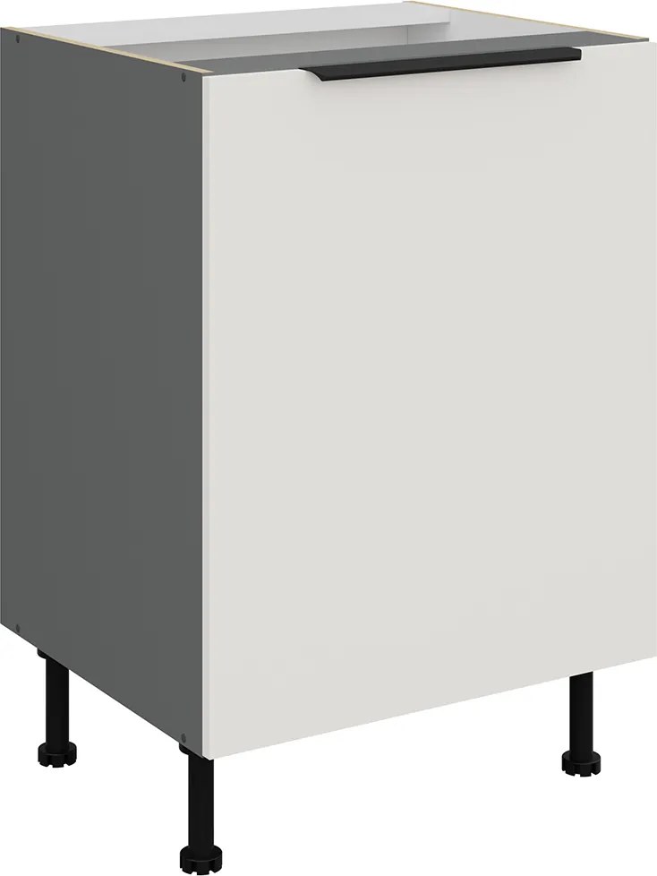 Kuchyňská linka ARIA aw | 300 cm | UNI dvířka | EXTRA VYSOKÁ | ANTIFINGER povrch | antracit/bílá