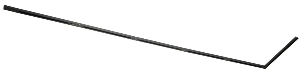 Moderní černý jednofázový kolejnicový systém 300 cm - Iconic