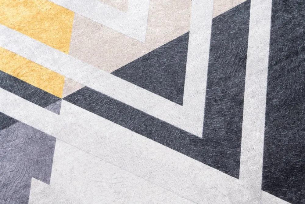 Výrazný trendy koberec s geometrickým vzorem Šířka: 80 cm | Délka: 150 cm