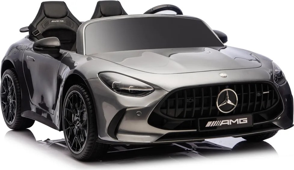 LEAN CARS Elektrické autíčko Mercedes GT63 AMG DK-GT63 24V LCD šedé lakované