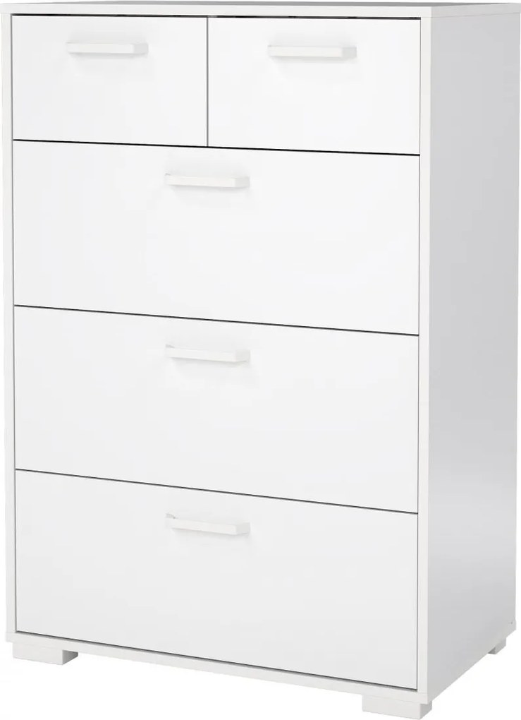FALCO Komoda Selina 704 bílý lesk