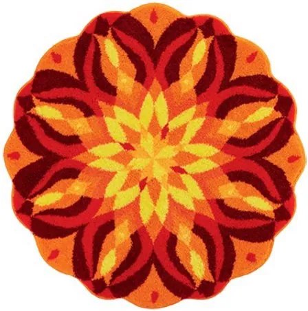 Koupelnová předložka Grund Mandala - Seberealizace Typ: 80x80 cm kruh