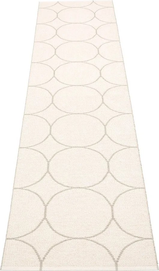 Krémový vnitřní a venkovní běhoun 70x300 cm Boo Linen – Pappelina