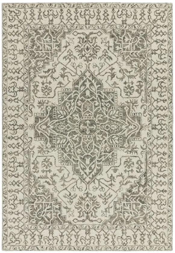 Béžový  koberec Derlin Smoke Rozměry: 200x290 cm
