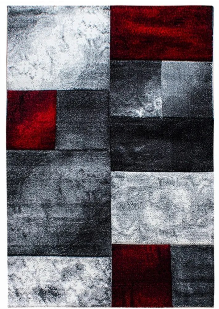 Ayyildiz, Kusový koberec Hawaii 1710 red, 80x150, červená, kancelář