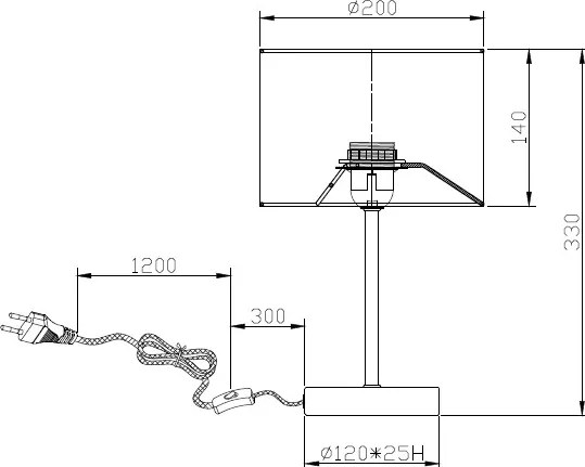 Stolní lampa Hostel 508200179