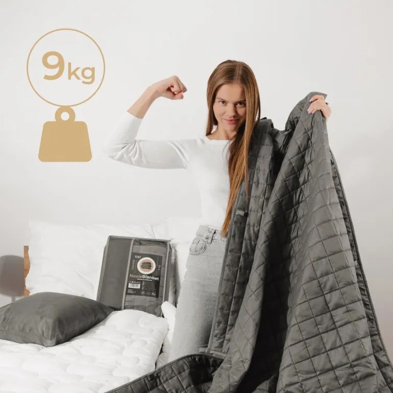 Zátěžová přikrývka NoxieBlanket 9kg 140x200 cm EMI