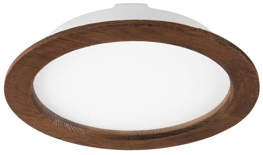 LED Podhledové svítidlo WOODY SPOT LED/23,5W/230V 4000K třešeň pr. 23,5 cm