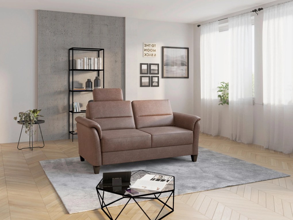 XXXLutz TŘÍMÍSTNÁ POHOVKA, textil, barvy lískového ořechu Sit & More - Pohovky - 00014401971V