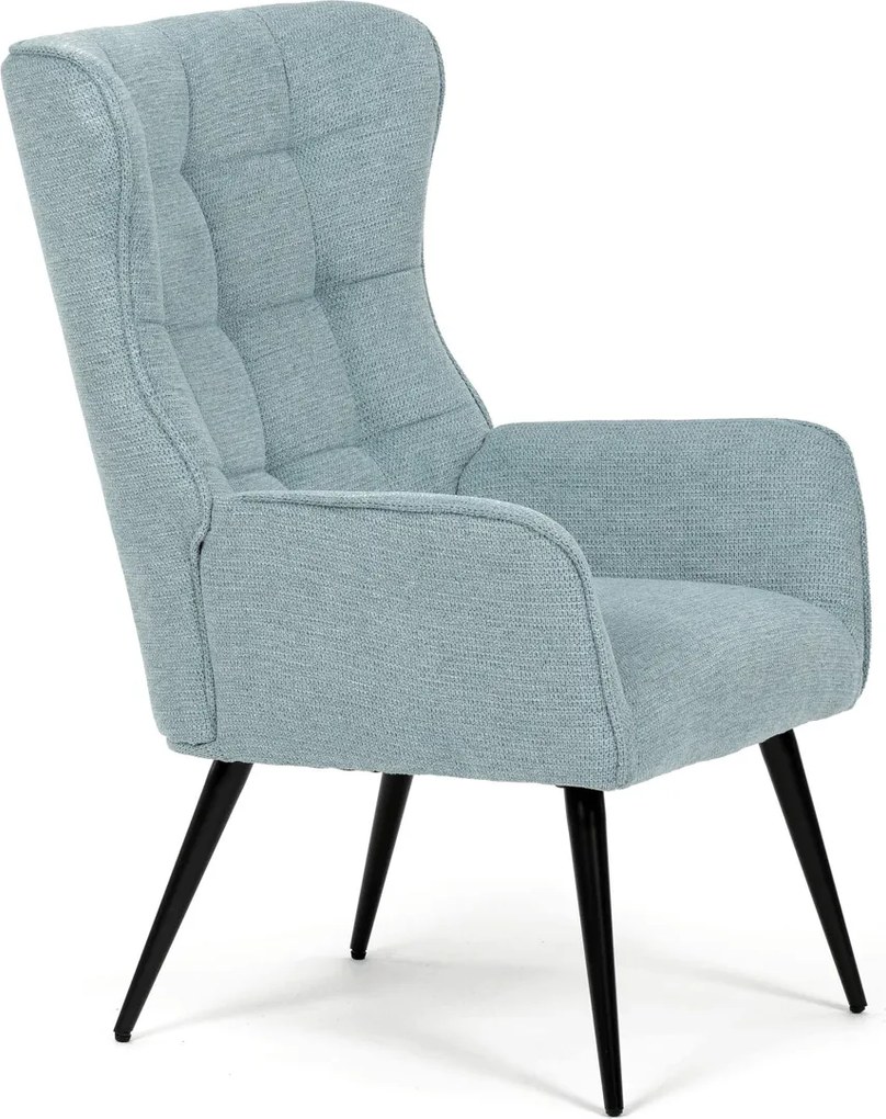 Relaxační křeslo ušák WIPPY - zelená látka