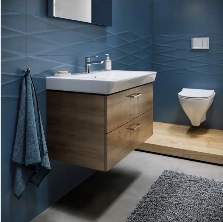 Cersanit Mille Slim, skříňkové umyvadlo 60x41 cm, bílá, K675-002