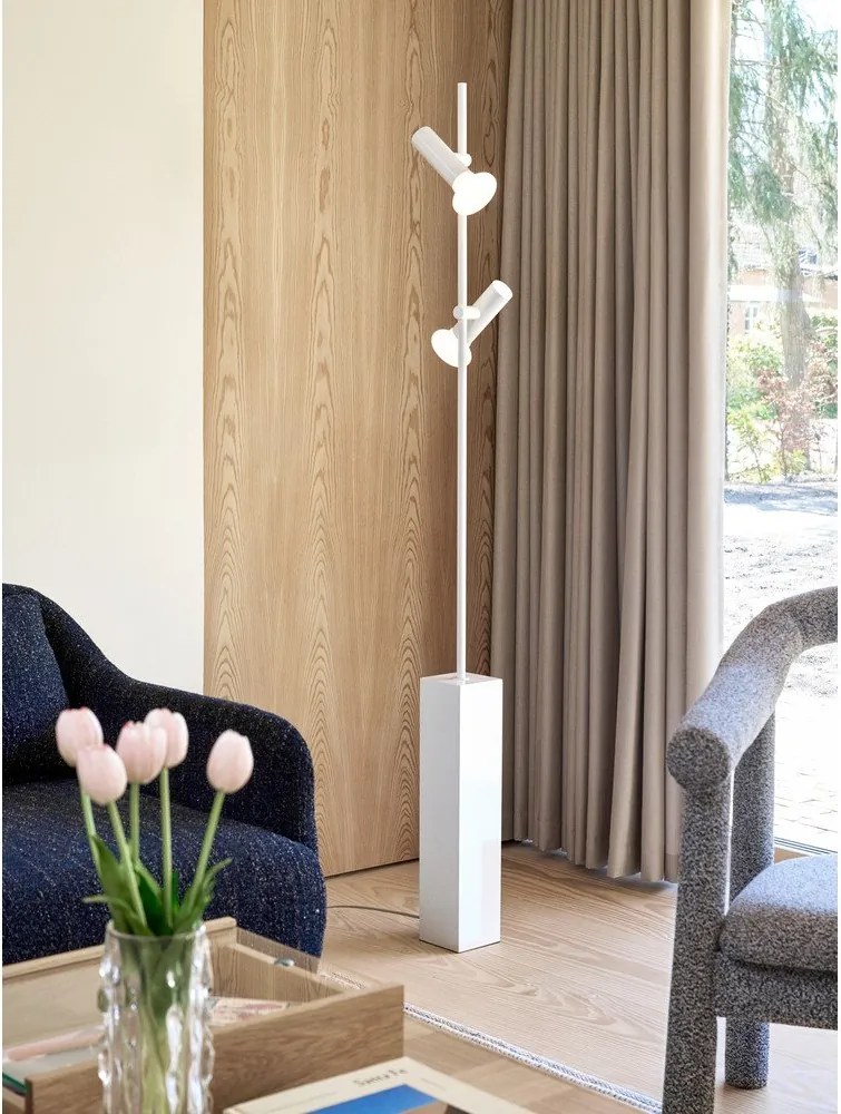 Světle šedá stojací lampa (výška 160 cm) Set – Hübsch