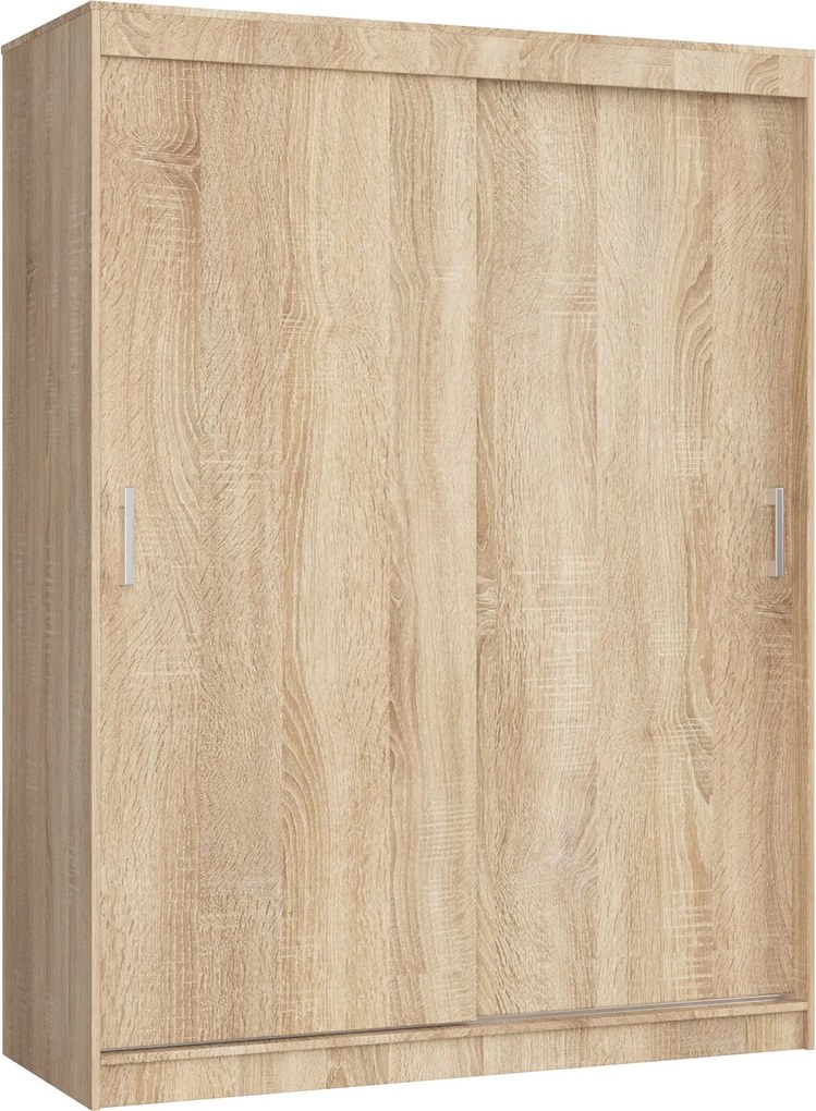 Šatní skříň posuvná Mono 150 cm dub sonoma