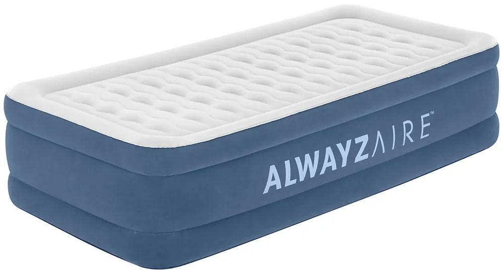 BESTWAY AlwayzAire Twin Nafukovací postel s vestavěnou pumpou, 191 x 97 x 46 cm 6713P