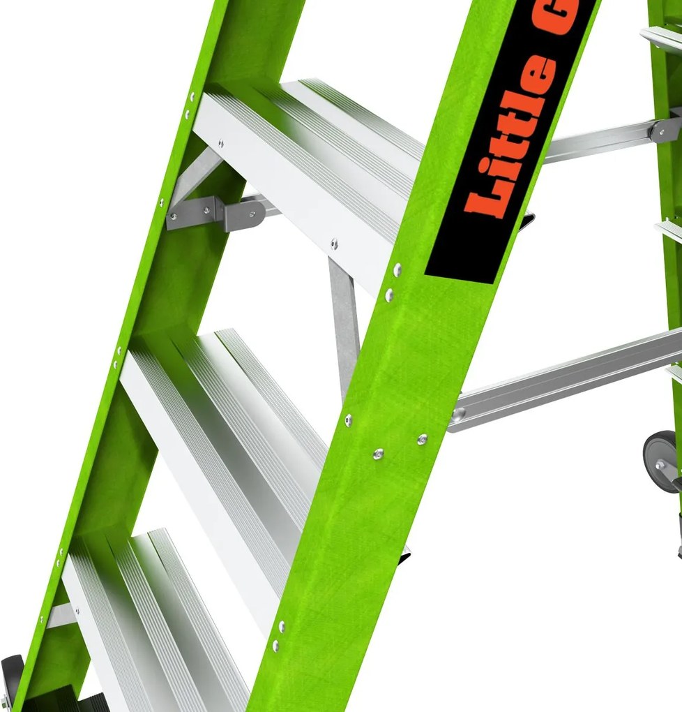 Little Giant DS-XL 6 – oboustranné sklolaminátové štafle pro dvě osoby, dosah 315 cm