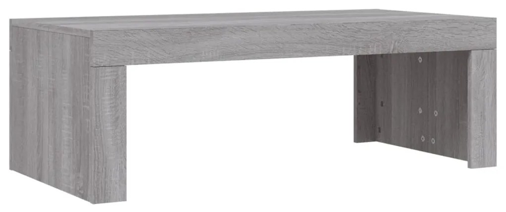 Konferenční stolek šedý sonoma 102x50x36 cm kompozitní dřevo - Default Title