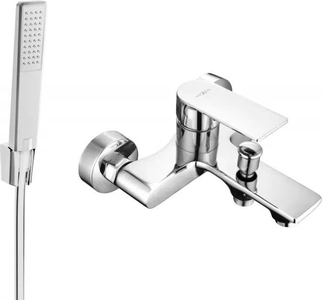 Mexen Royo R72 koupelnová baterie se sprchovou sadou, chrom - 7223R72-00