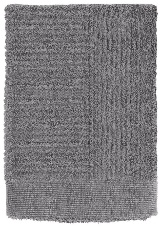 Šedý ručník Zone One, 50 x 70 cm