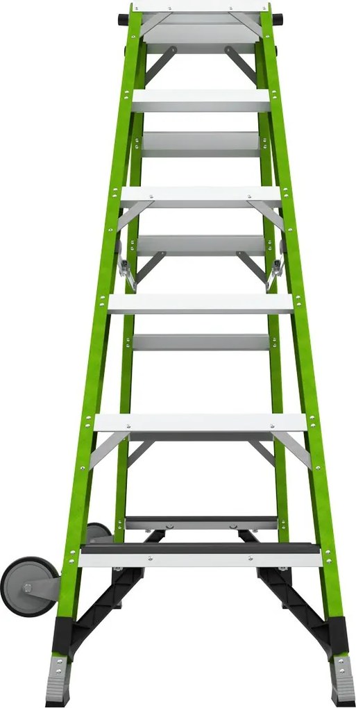 Little Giant DS-XL 6 – oboustranné sklolaminátové štafle pro dvě osoby, dosah 315 cm