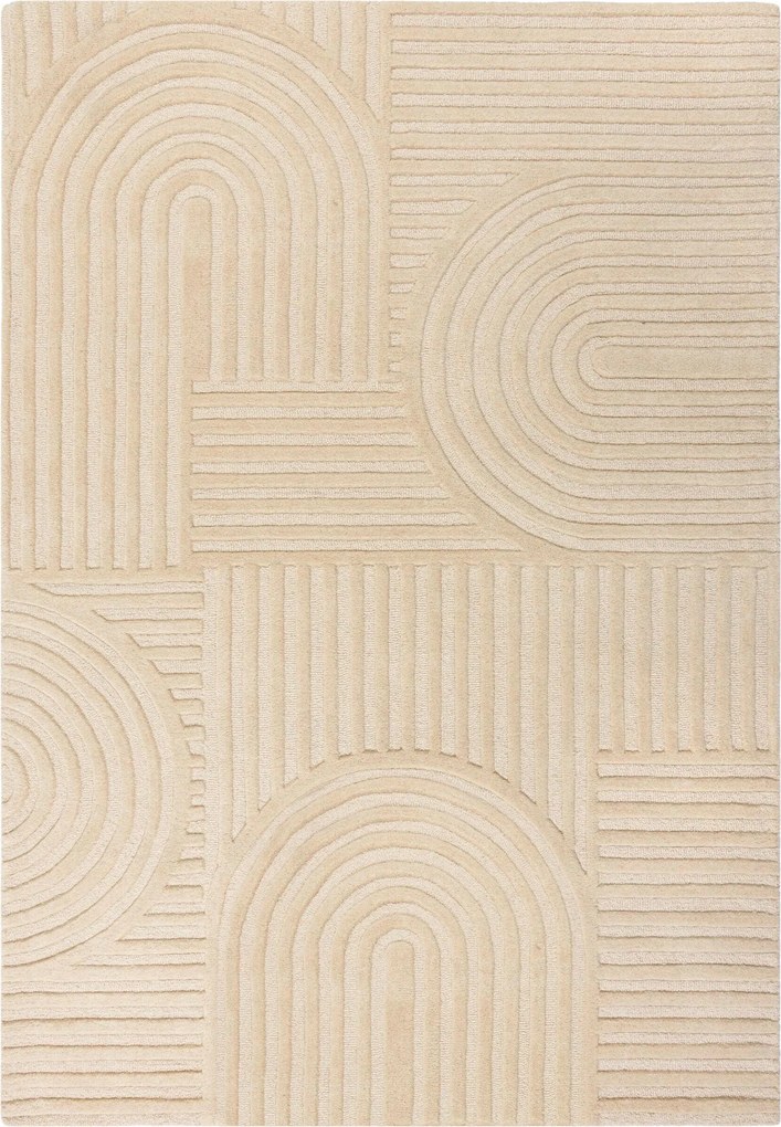 XXXLutz VLNĚNÝ KOBEREC, 170/120 cm přírodní barvy Flair Rugs - Online Only koberce & rohožky - 003165022201