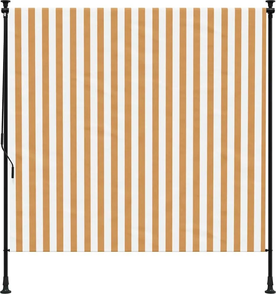 vidaXL Venkovní roleta 200 x 270 cm [368771] Barva: Oranžová